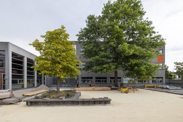 Beatrix College in Tilburg krijgt een groene buitenruimte | Stedebouw ...